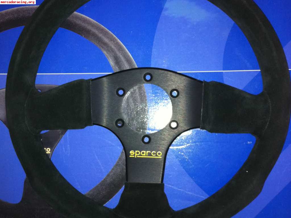 volante sparco P300 negro nuevo