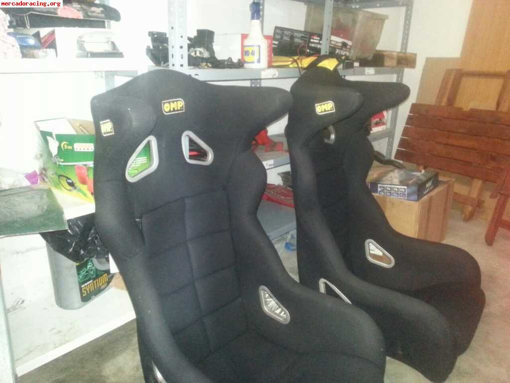 baquets OMP con orejeras