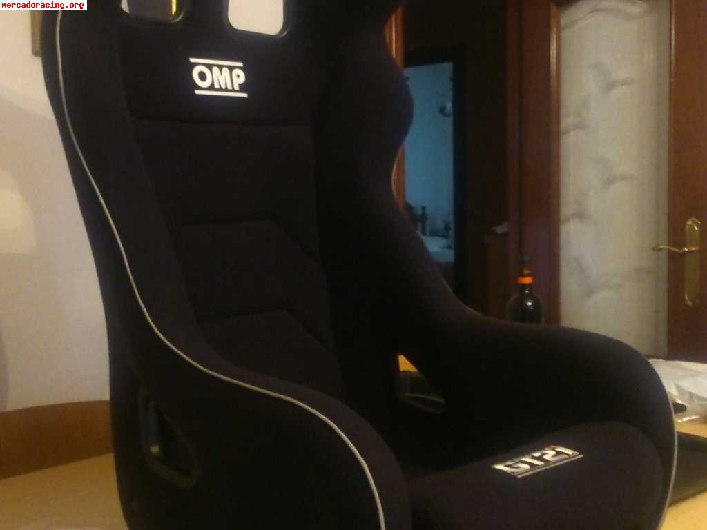 Baquet OMP de fibra con orejeras NUEVO