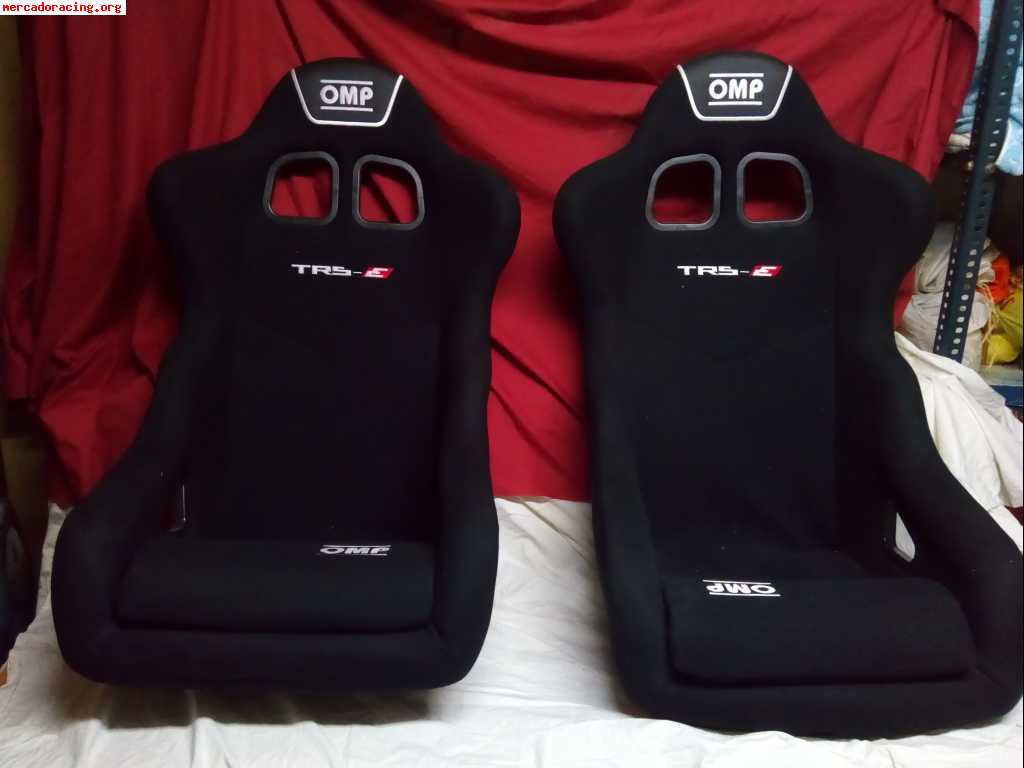 Pareja de Baquets OMP con homologacion.