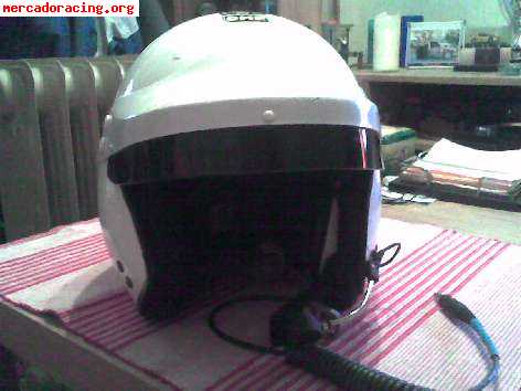VEndo casco OMP con interfonos peltor