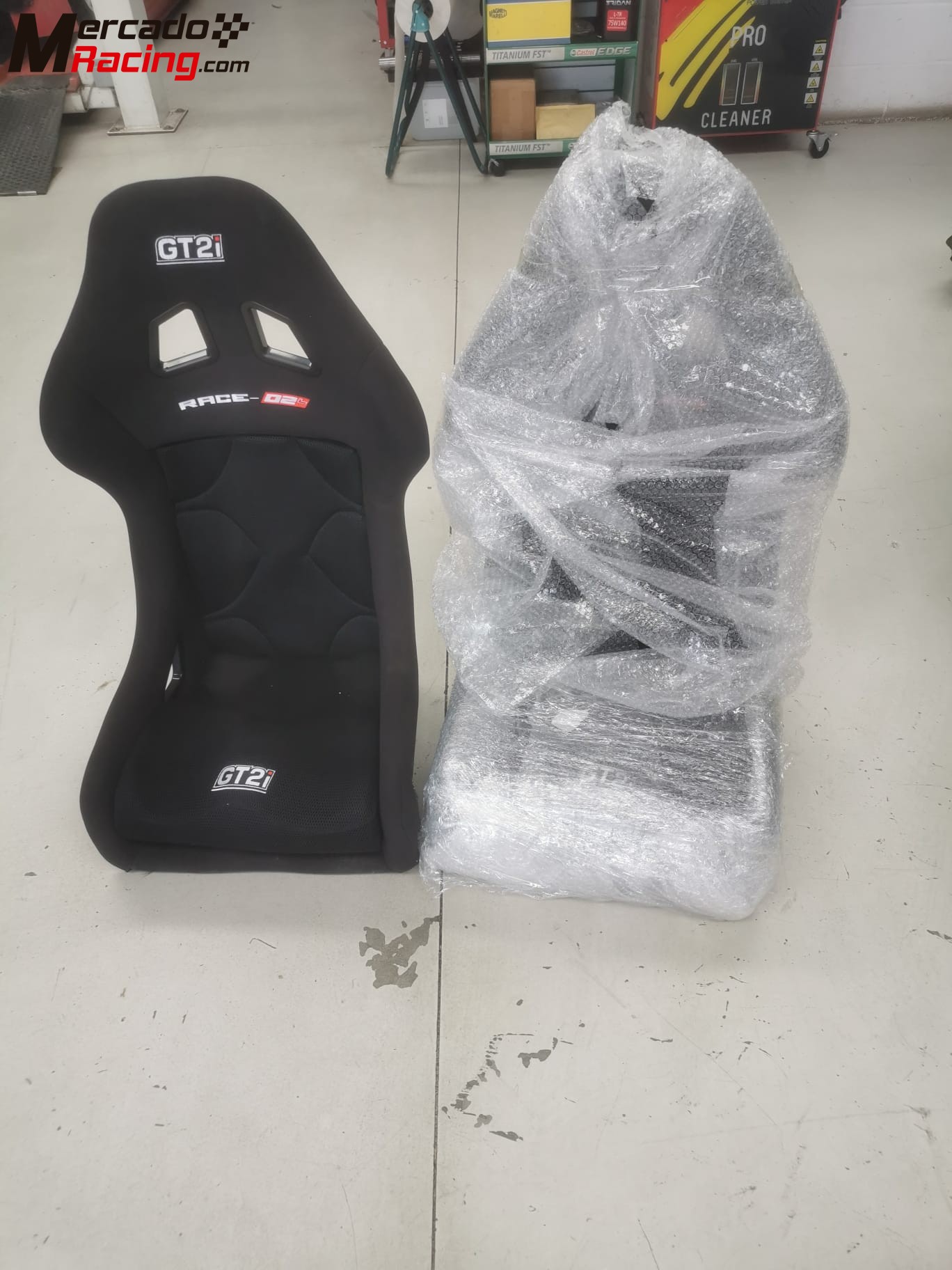 2 Baquet GT2i FIA Race-02L Fibra