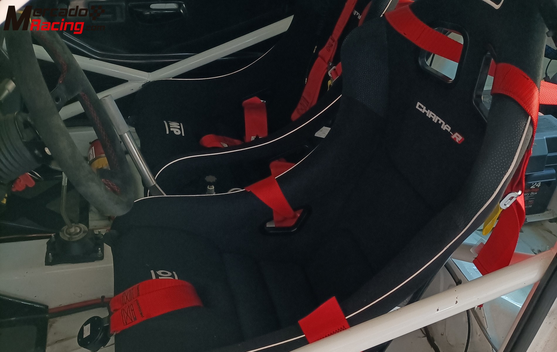 Baquets Omp Champ R fibra