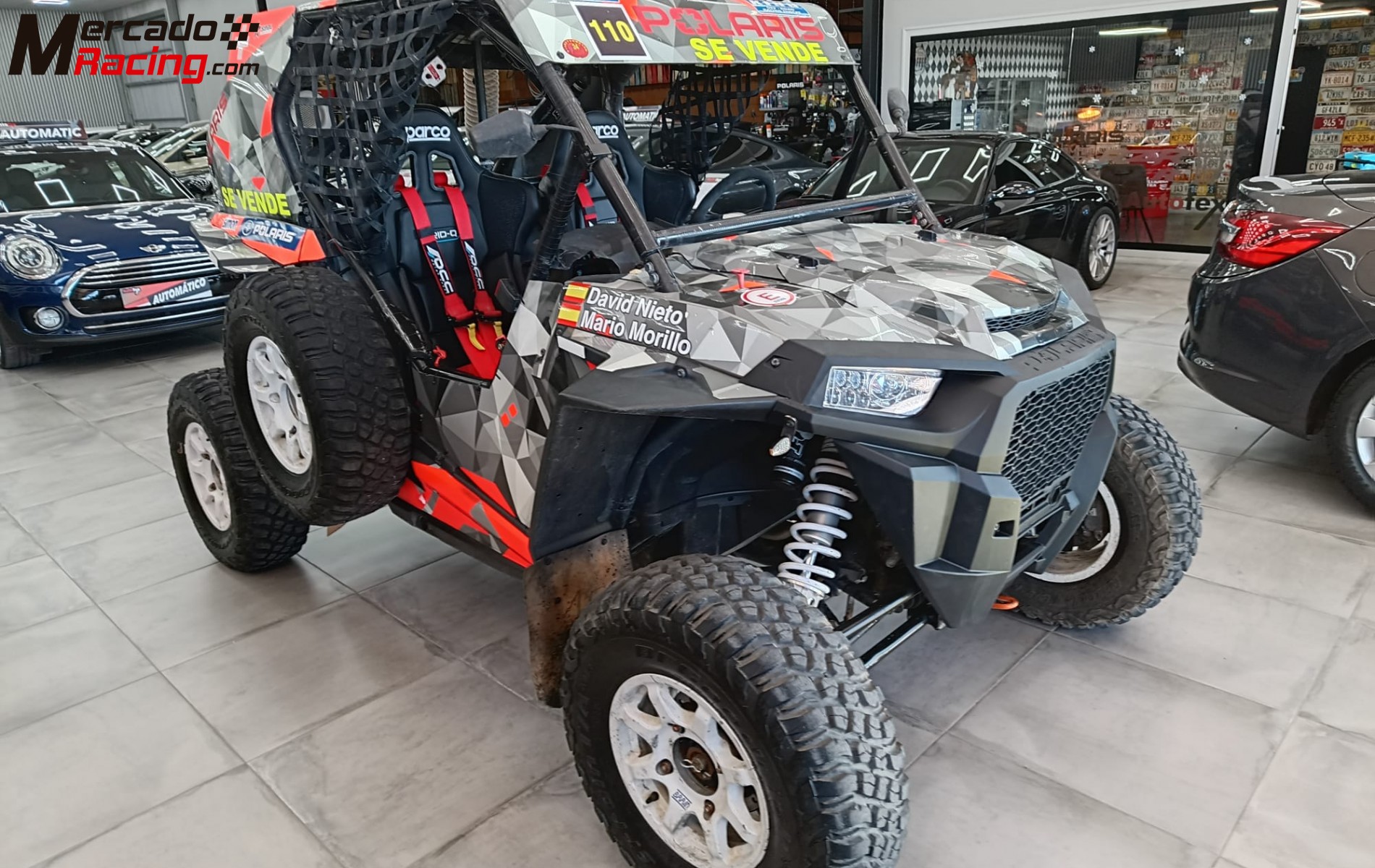 POLARIS RZR 1000 TURBO SSV PASAPORTE RFEdA