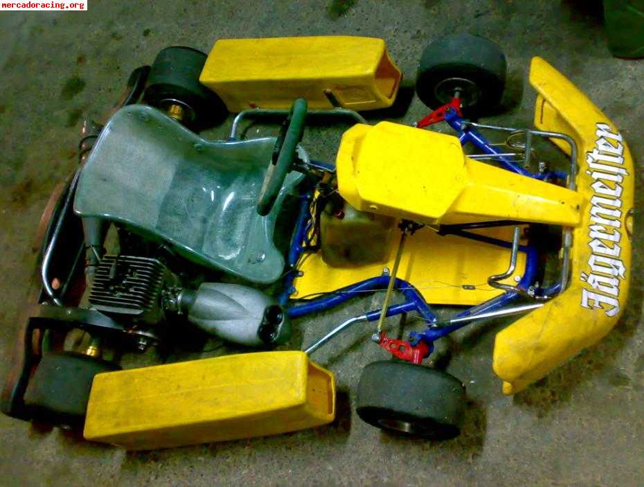 [GANGA] Kart Yamaha KT100 chasis TOPKART 950€