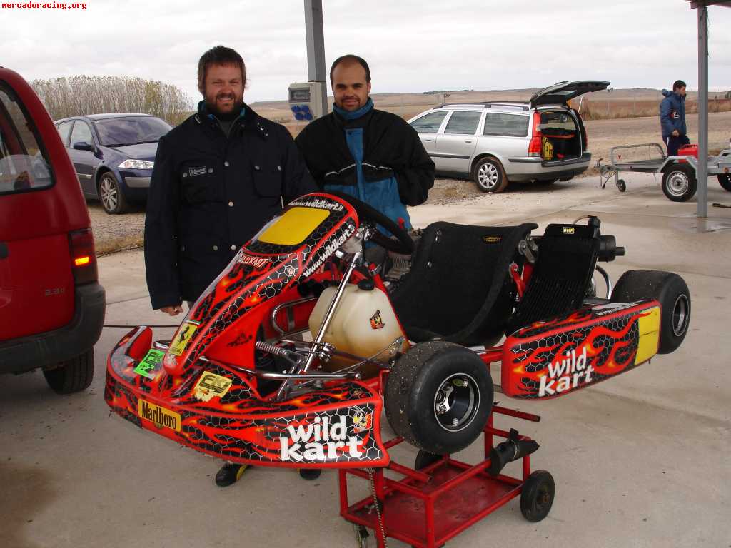 Wildkart X30. Mychron4 y pista pagada hasta 2015