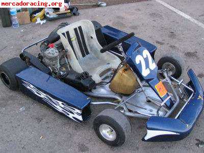kart egara motor vortex 100cc 37cv impecable y por 1500euros