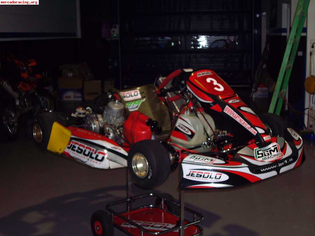vendo kart kz2 125cc 6v motor tm k9b