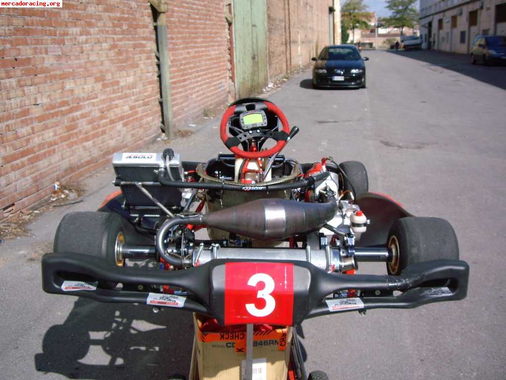 vendo kart kz2 125cc 6v motor tm k9b