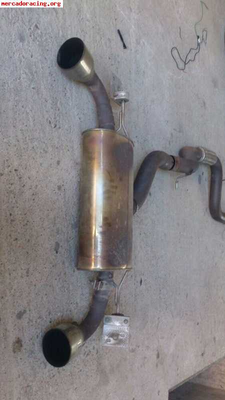 LINEA DE ESCAPE MOONGOSE DE 3 PARA FOCUS RS MK2