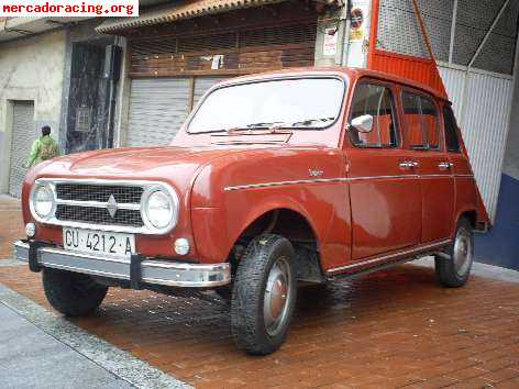 Vendo R4 Super de 1973 en estado original, fue probado por M