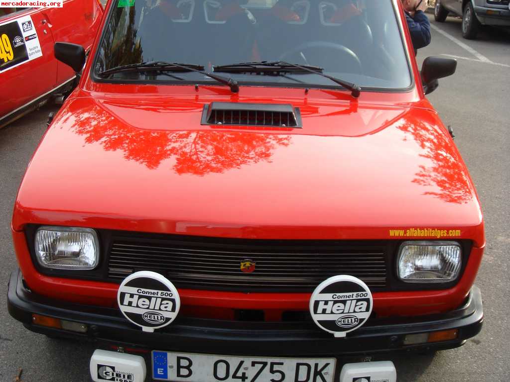 vendo o cambio 127 replica sport con motor abarth
