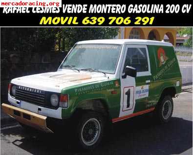 MITSUBISHI MONTERO ( ideal para SLALOM-RALLIES TIERRA-RALLY/