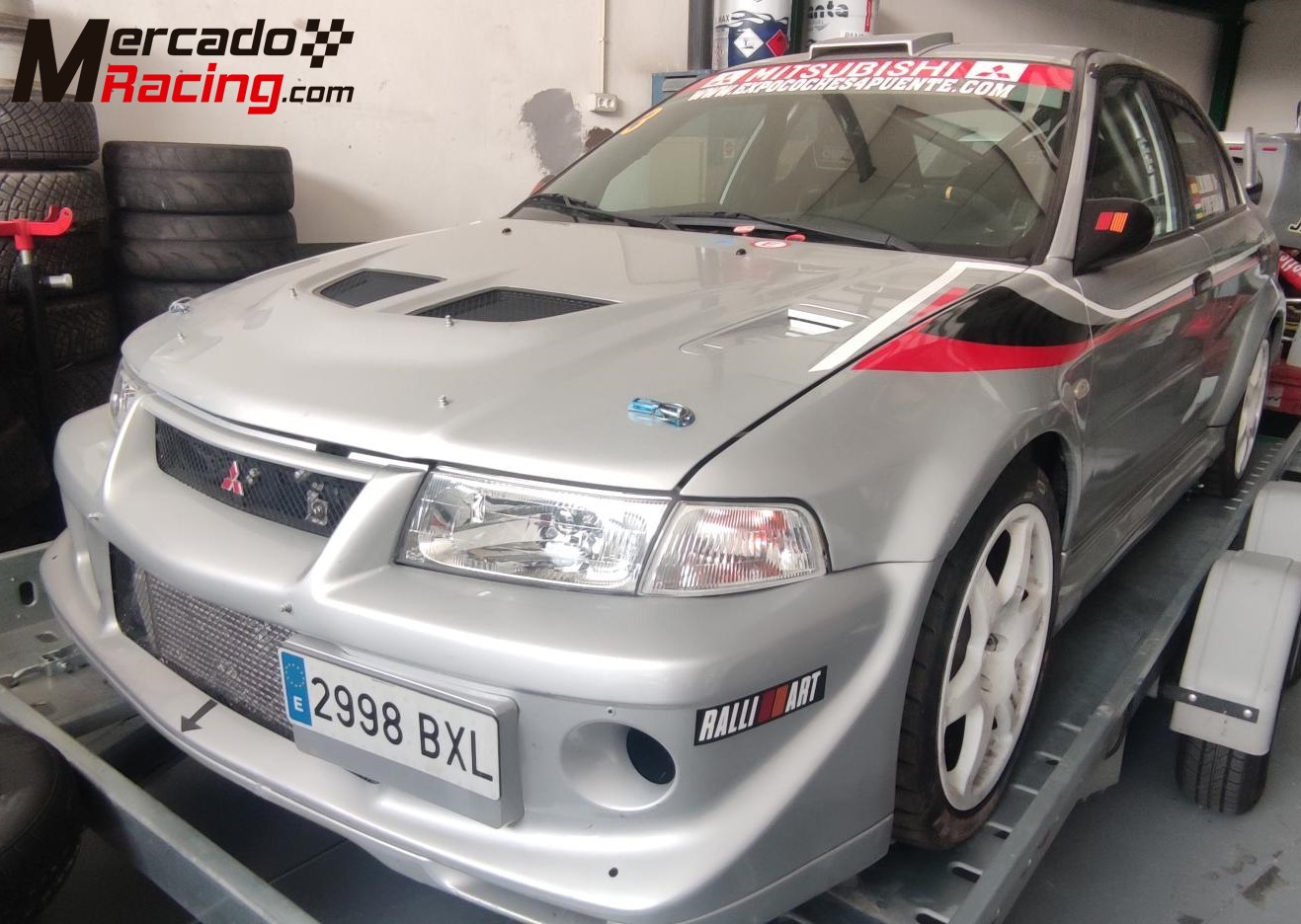 Jesus Moro Vende Mitsubishi EVO VI GR A TOMMY MAKINEN ORIGINAL