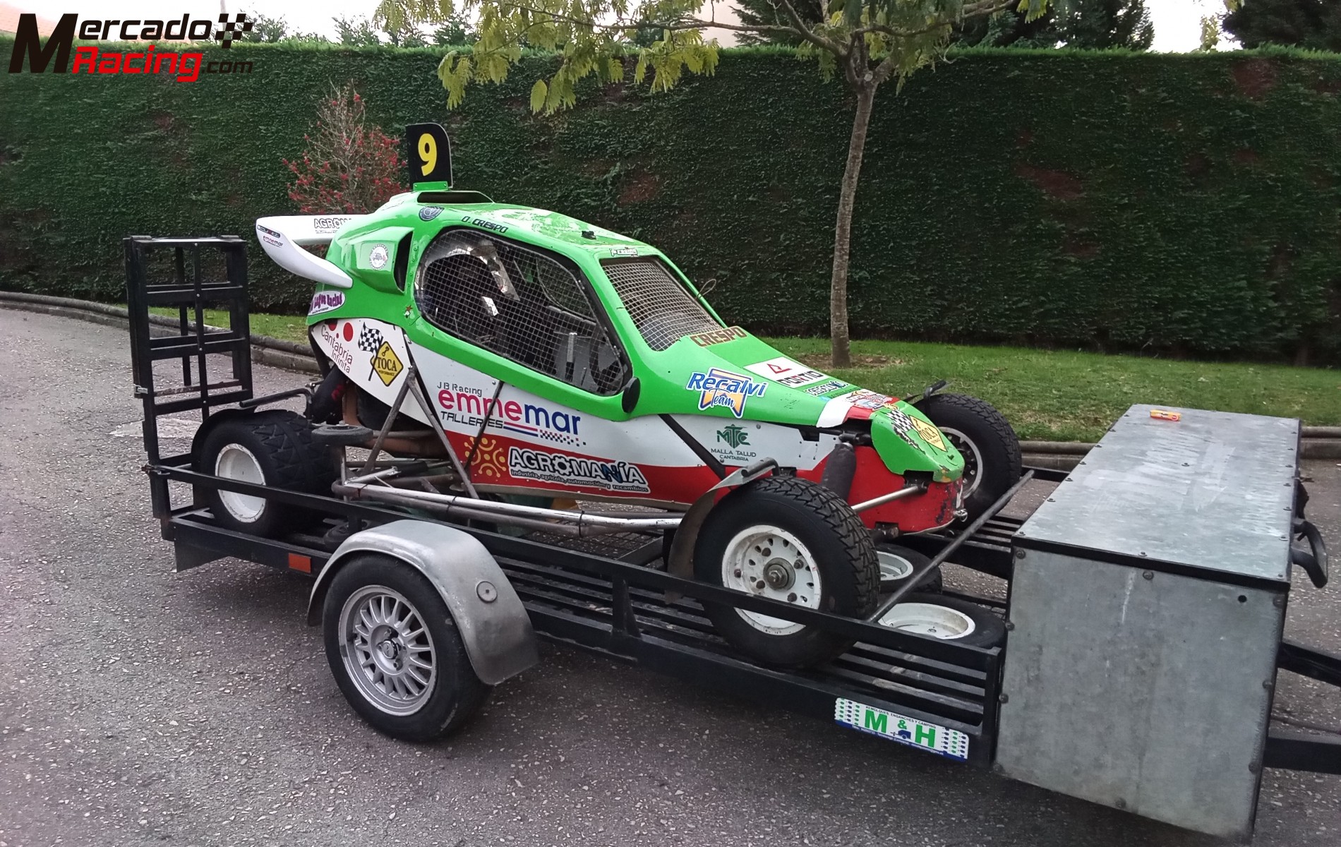 JB Racing con remolque