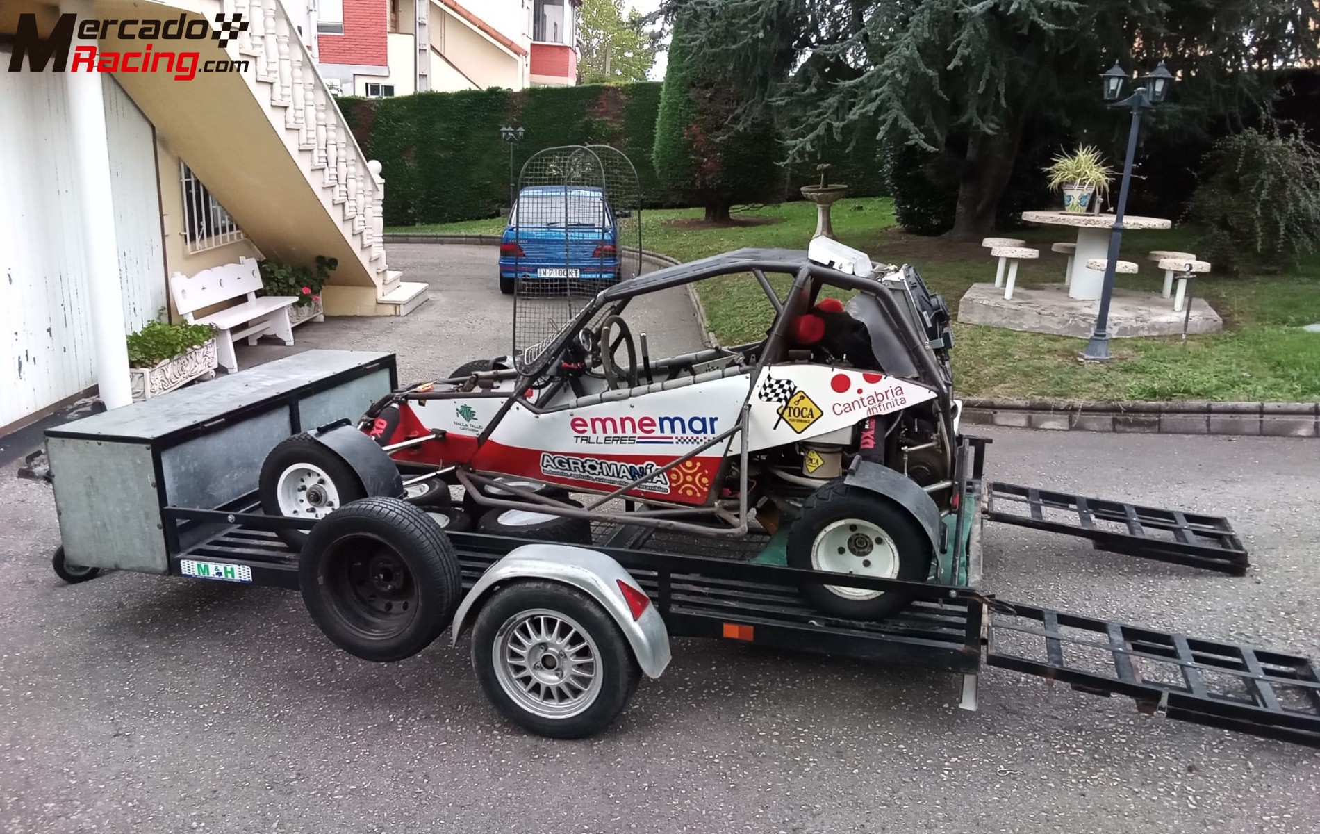 JB Racing con remolque