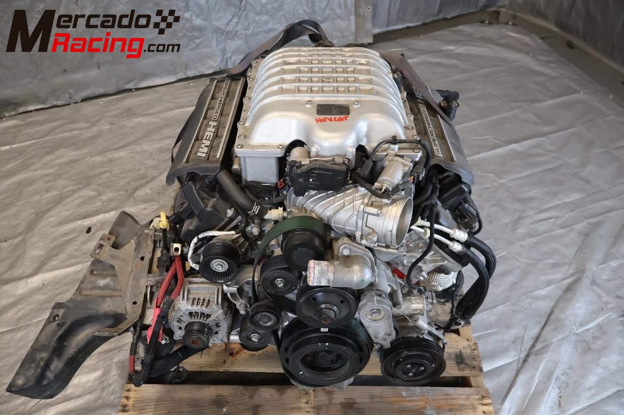 21 22 DODGE CHALLENGER CHARGER HELLCAT REDEYE 717HP SUPERCHARGED ENGINE ...