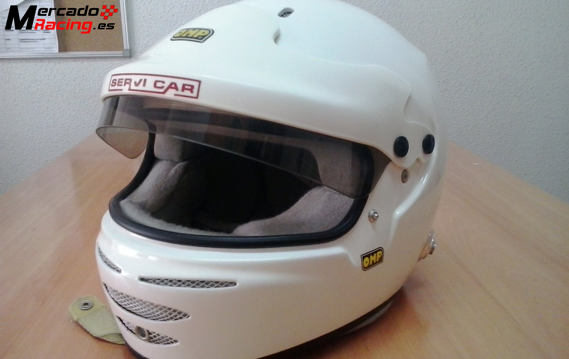 Vendo Casco OMP Cerrado Hans Schroth 20M Pro Carbono