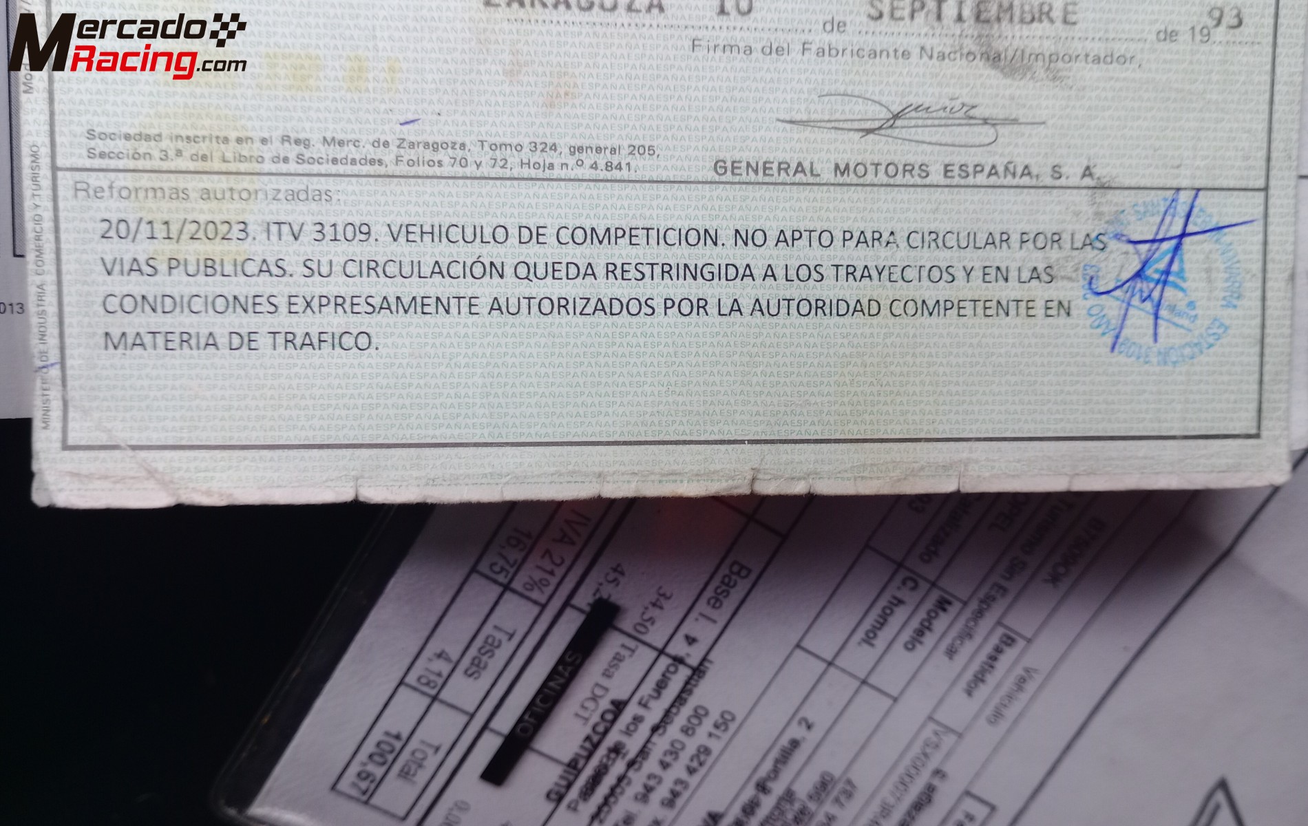 Opel corsa B ITV RALLY 5000€