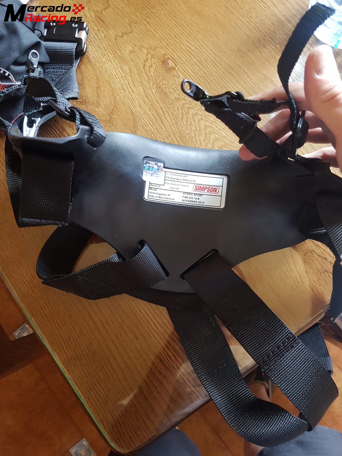 Hans Simpson clips rapidos y correa